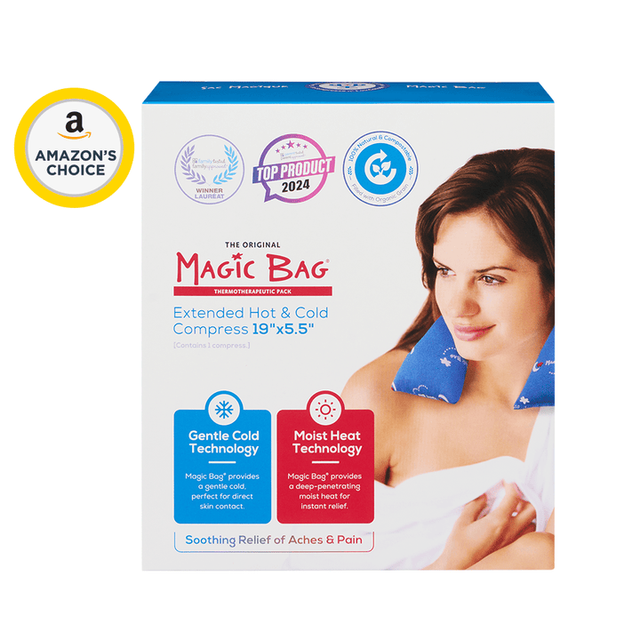 Magic Bag Neck-to-Back Hot & Cold Compress relief for neck and shoulder ...